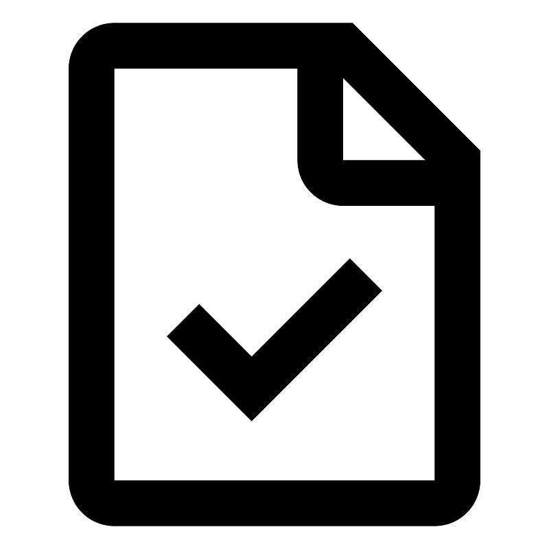 File-checked - Free vector icons on creazilla.com