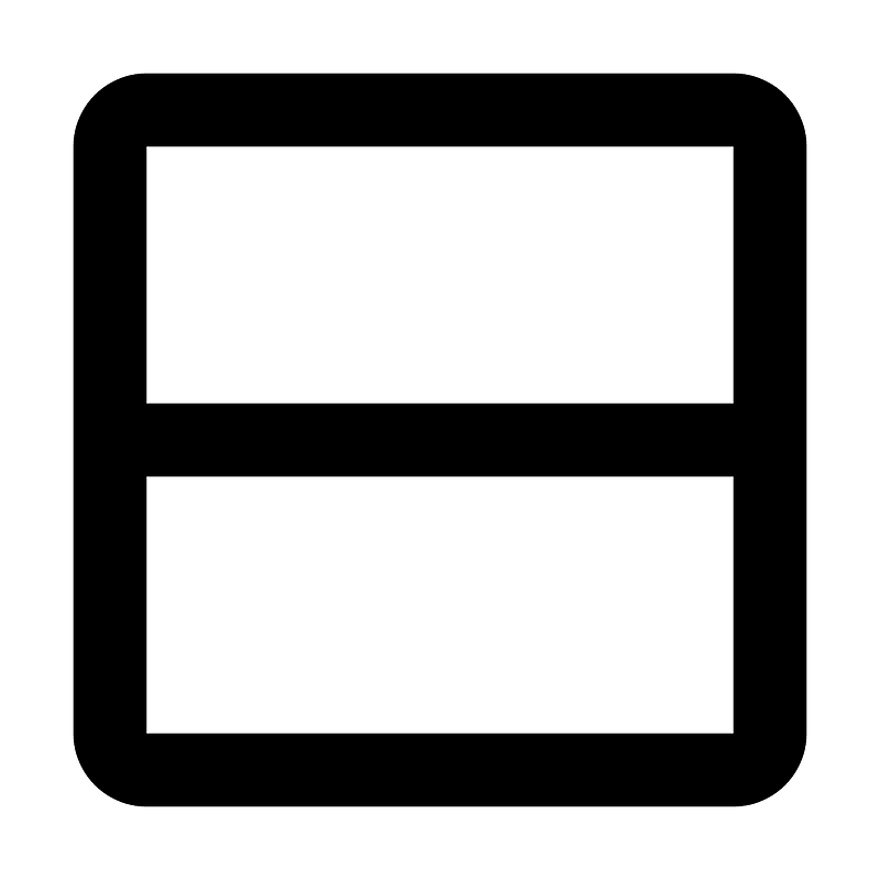 Grid-row icon. Free download transparent .PNG | Creazilla