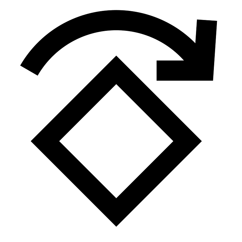 Rotate-right icon. Free download transparent .PNG | Creazilla