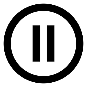 Player-pause icon. Free download transparent .PNG | Creazilla