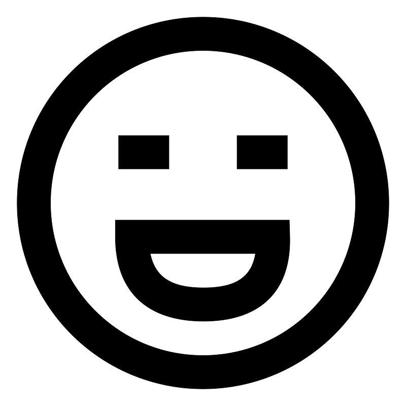 Laughing icon. Free download transparent .PNG | Creazilla