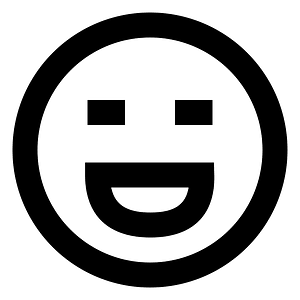 Laughing icon. Free download transparent .PNG | Creazilla