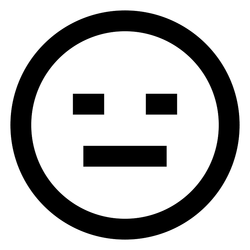 Neutral icon. Free download transparent .PNG | Creazilla