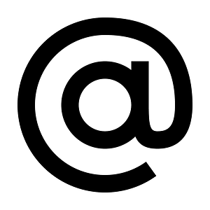 At-sign icon. Free download transparent .PNG | Creazilla