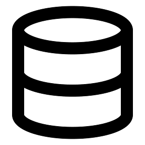 Database icon. Free download transparent .PNG | Creazilla