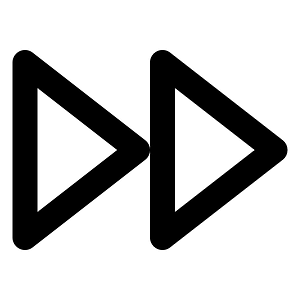 Player-fast-forward icon. Free download transparent .PNG | Creazilla