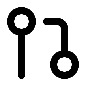 Git-pull icon. Free download transparent .PNG | Creazilla