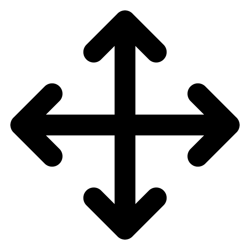 Move icon. Free download transparent .PNG | Creazilla