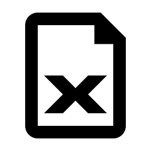 File-excel icon. Free download transparent .PNG | Creazilla