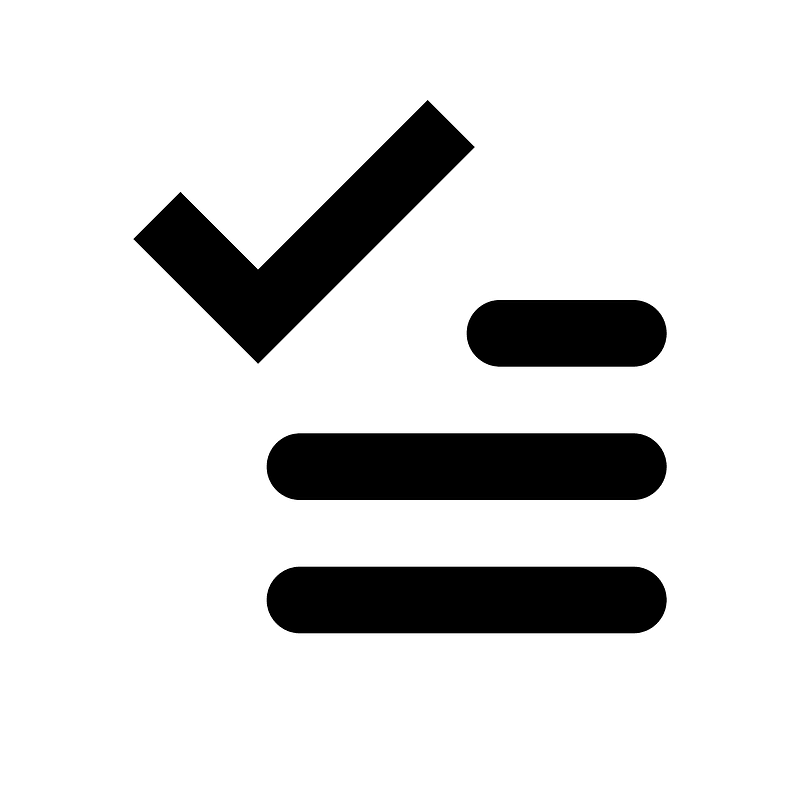 List-task icon. Free download transparent .PNG | Creazilla