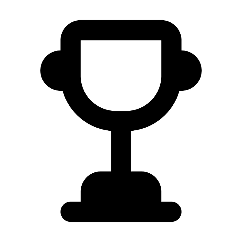 Trophy icon. Free download transparent .PNG | Creazilla