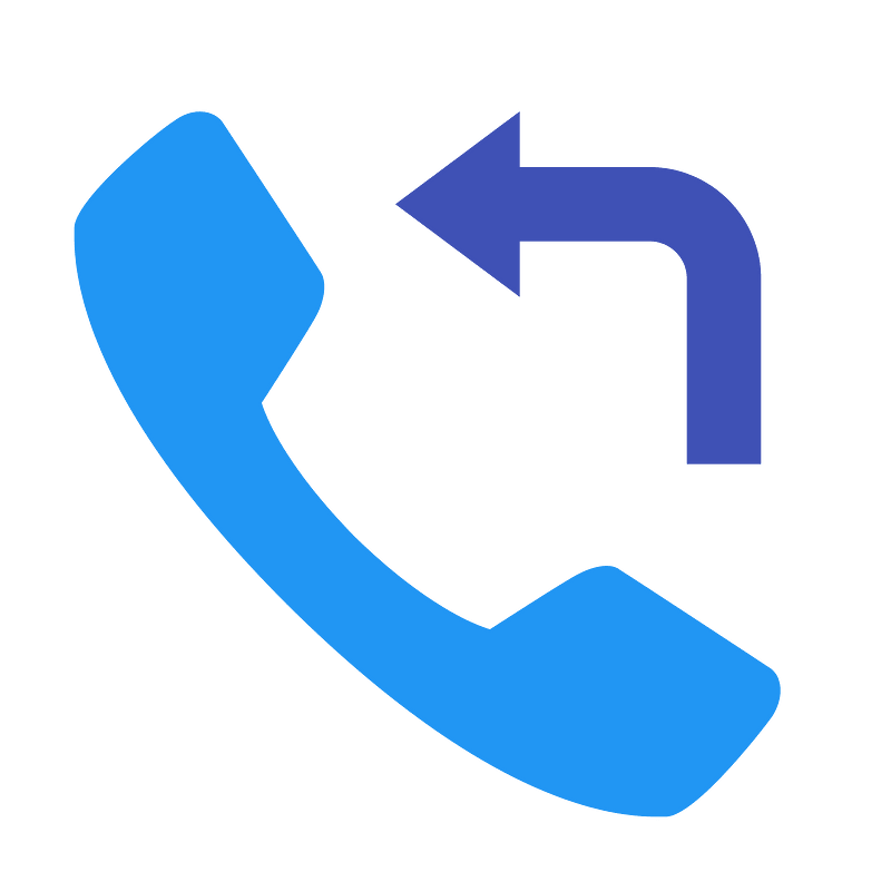 Callback icon. Free download transparent .PNG | Creazilla