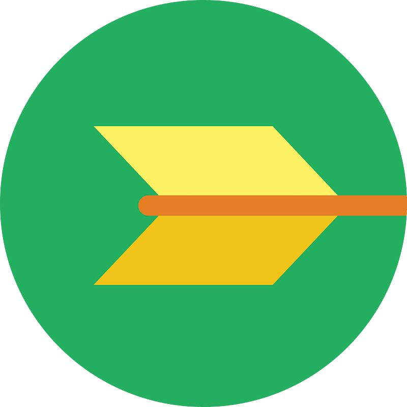 Arrow icon. Free download transparent .PNG | Creazilla