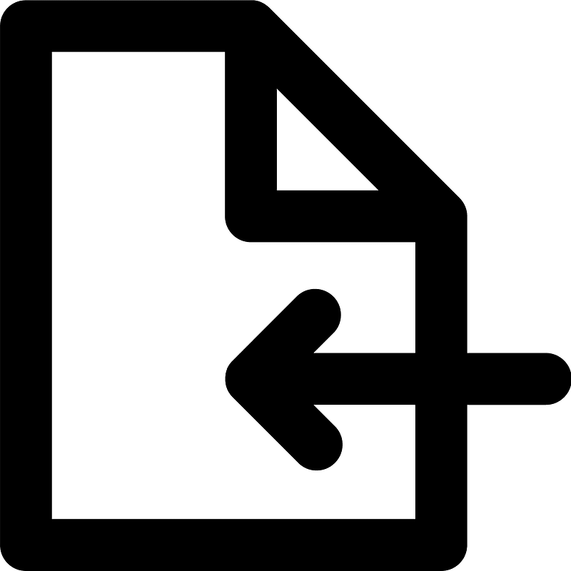 Import - Free vector icons on creazilla.com