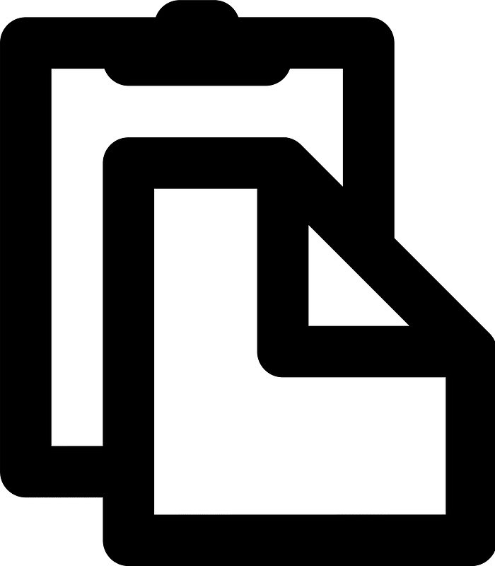 Paste icon. Free download transparent .PNG | Creazilla