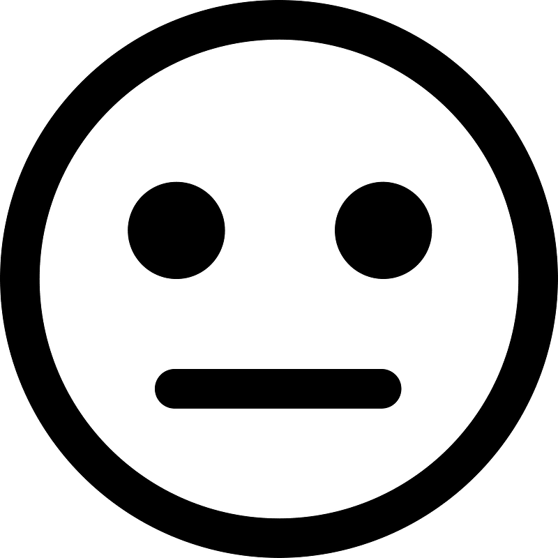 Neutral icon. Free download transparent .PNG | Creazilla