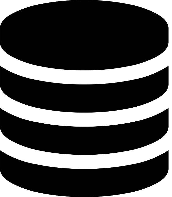 Database icon. Free download transparent .PNG | Creazilla Database icon. Free download transparent .PNG | Creazilla