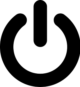 Power icon. Free download transparent .PNG | Creazilla