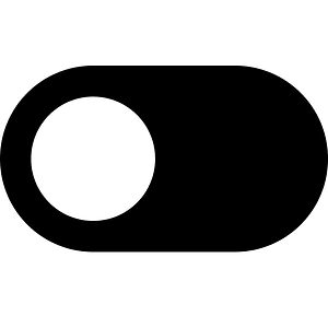 Toggle-off icon. Free download transparent .PNG | Creazilla