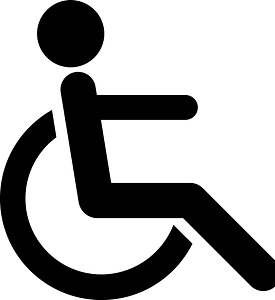 Paralysis-disability icon. Free download transparent .PNG | Creazilla