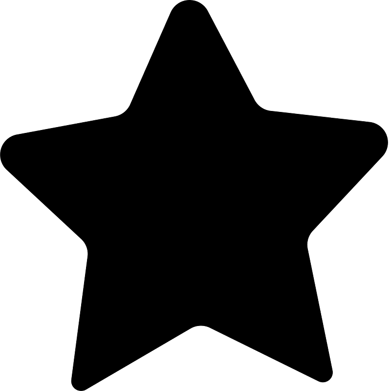 Star icon. Free download transparent .PNG | Creazilla