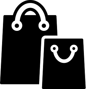 Shopping-bag icon. Free download transparent .PNG | Creazilla