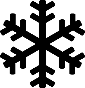 Snowflake icon. Free download transparent .PNG | Creazilla