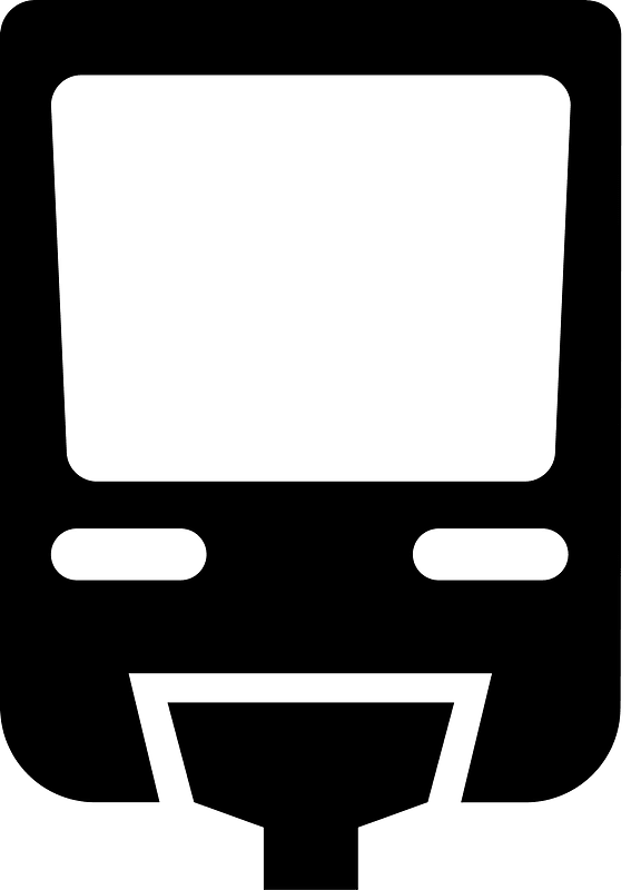 Metro icon. Free download transparent .PNG | Creazilla