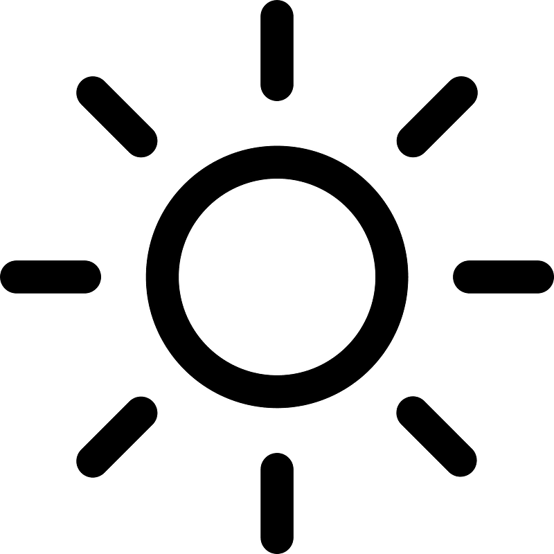 Day-sunny icon. Free download transparent .PNG | Creazilla