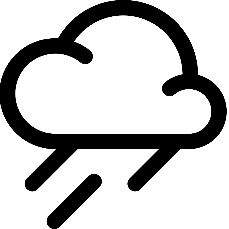 Rain icon. Free download transparent .PNG | Creazilla