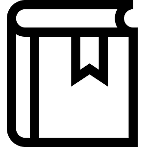 Bookmark-outline icon. Free download transparent .PNG | Creazilla