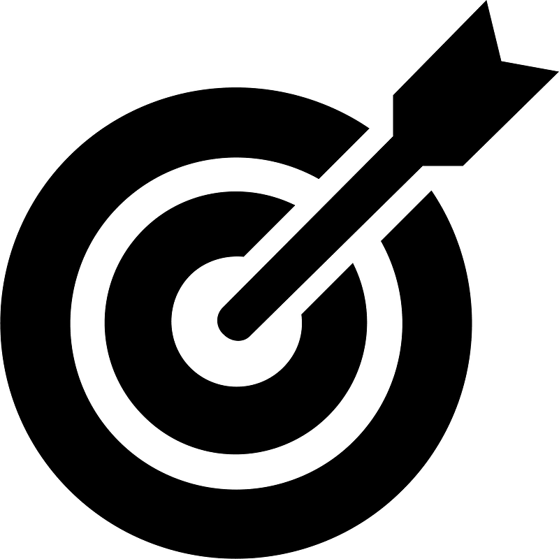 Bullseye-solid icon. Free download transparent .PNG | Creazilla