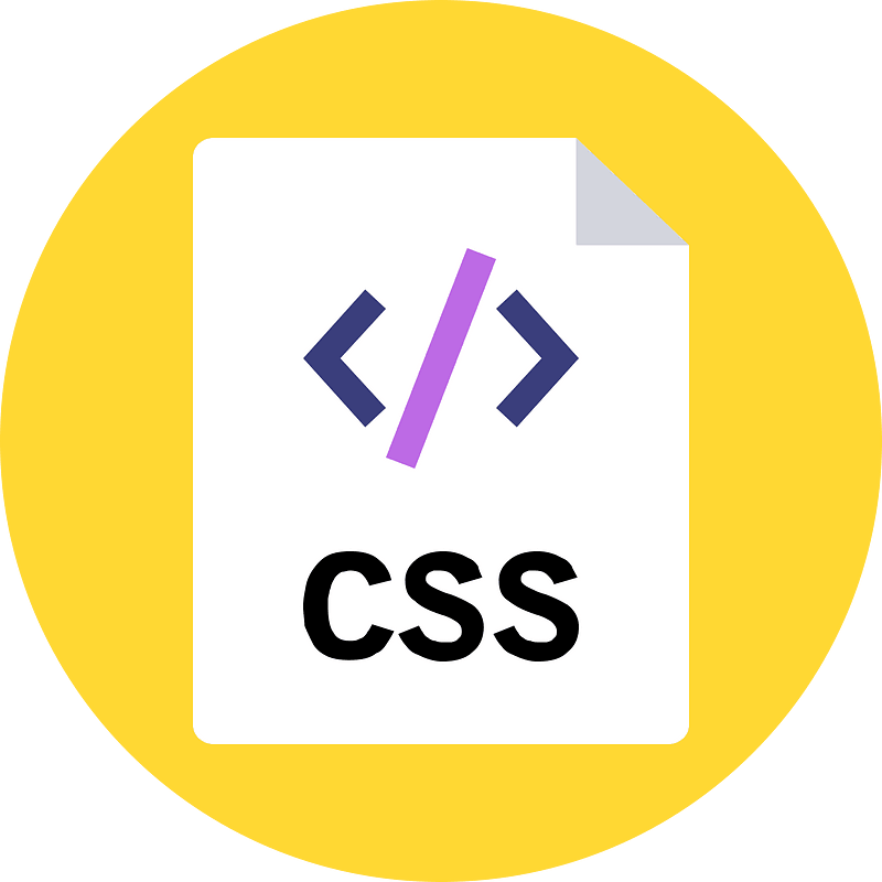 Css-flat icon. Free download transparent .PNG | Creazilla
