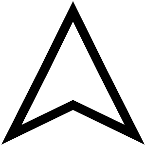 Location-arrow-outline - Free vector icons on creazilla.com