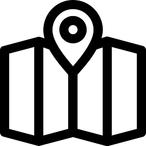 Location-pin-outline icon. Free download transparent .PNG | Creazilla