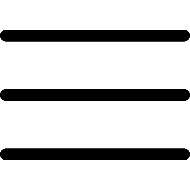 Menu-rounded-outline - Free vector icons on creazilla.com