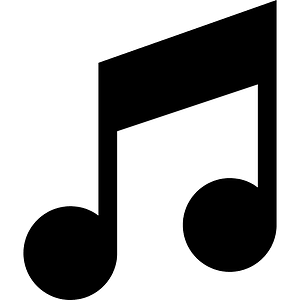 Music-quavers-solid icon. Free download transparent .PNG | Creazilla