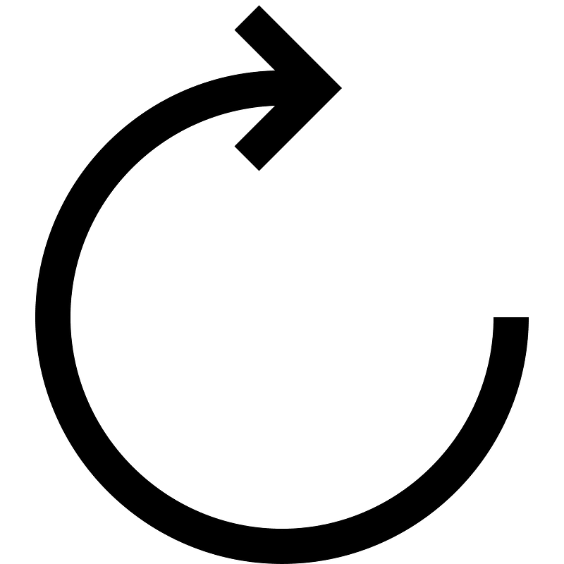 Refresh-outline icon. Free download transparent .PNG | Creazilla