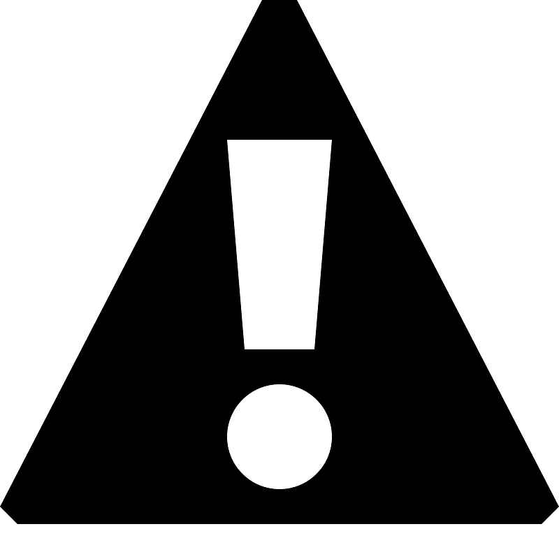 Warning icon. Free download transparent .PNG | Creazilla