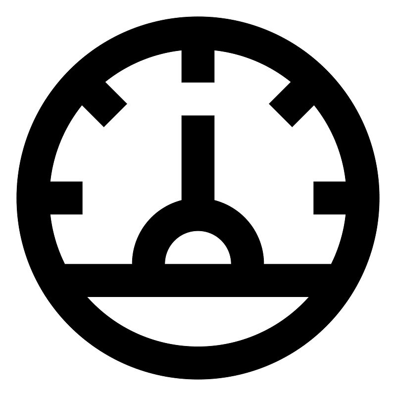 Dashboard icon. Free download transparent .PNG | Creazilla