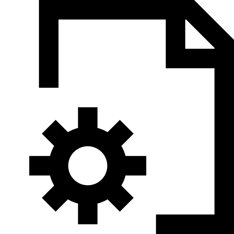 Document-config icon. Free download transparent .PNG | Creazilla