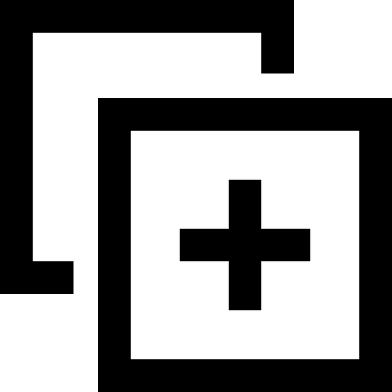 Duplicate icon. Free download transparent .PNG | Creazilla