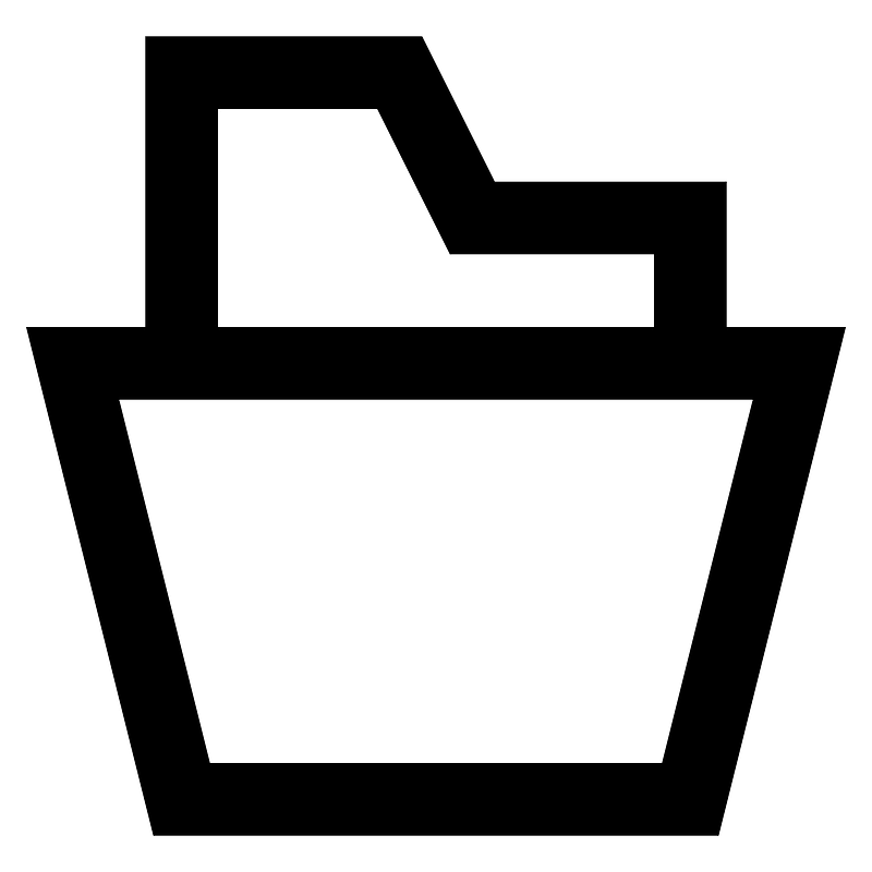 Folder-open icon. Free download transparent .PNG | Creazilla