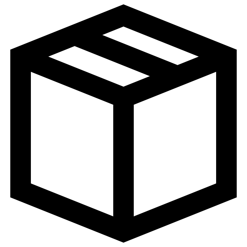 Package icon. Free download transparent .PNG | Creazilla