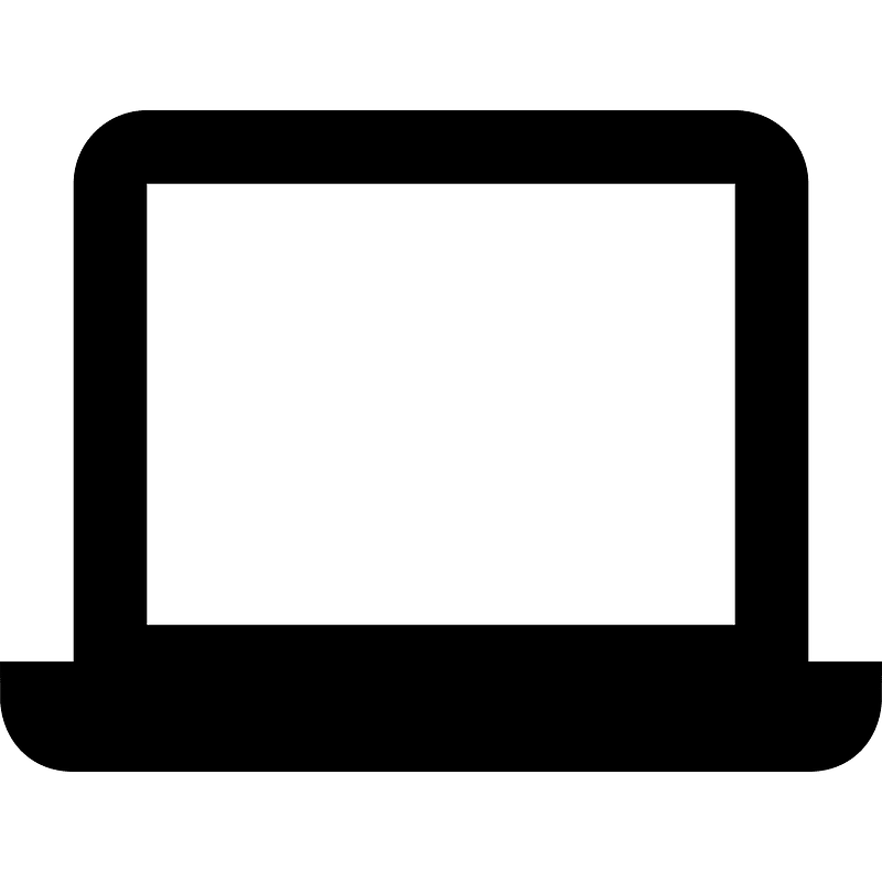 Personal-computer icon. Free download transparent .PNG | Creazilla