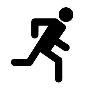 Run icon. Free download transparent .PNG | Creazilla