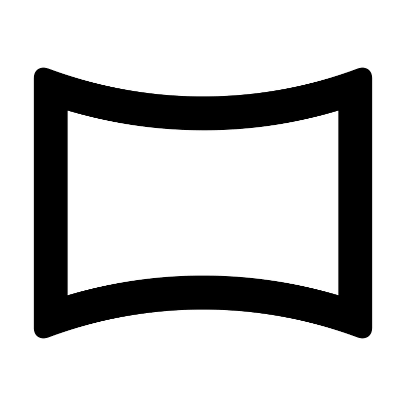 Panorama-horizontal icon. Free download transparent .PNG | Creazilla