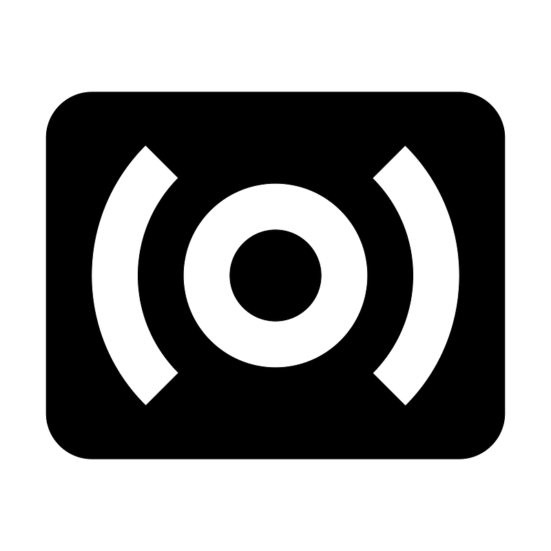 Surround-sound icon. Free download transparent .PNG | Creazilla