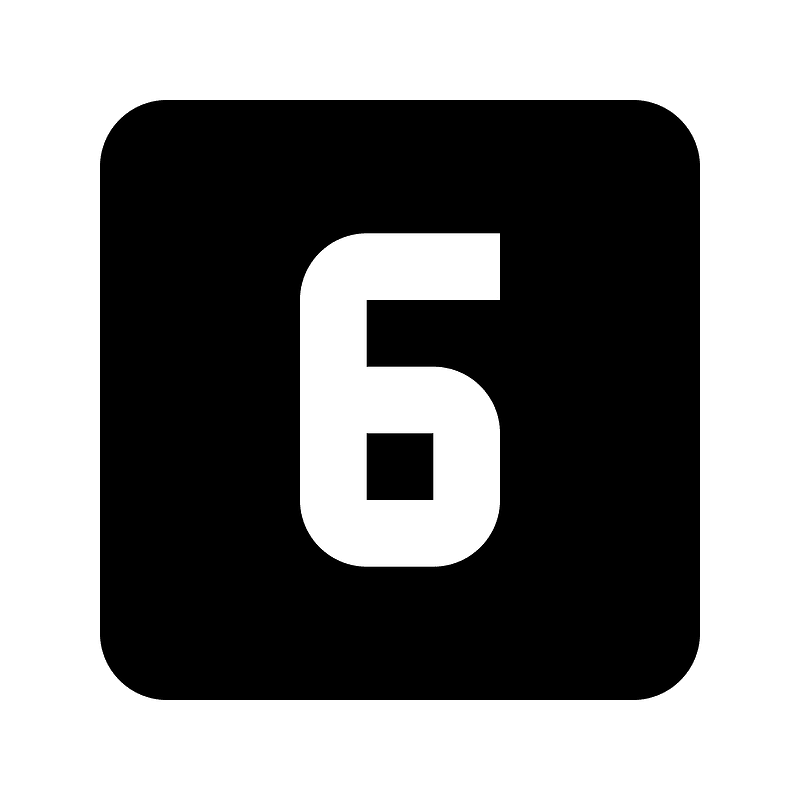 N-6-square icon. Free download transparent .PNG | Creazilla