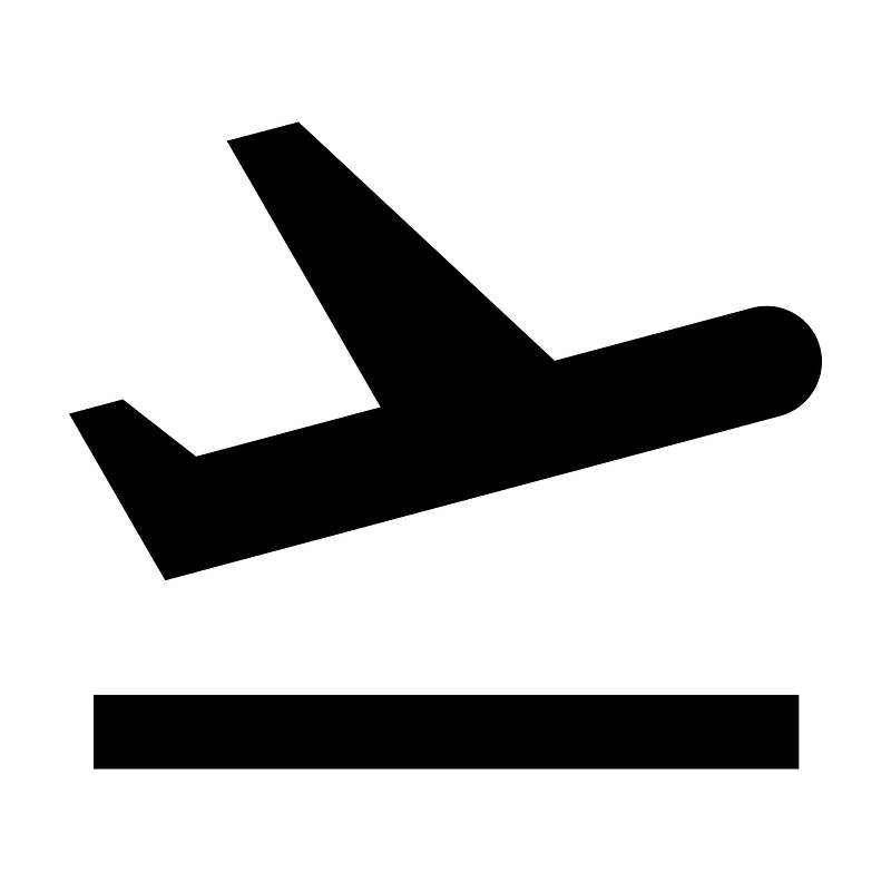 Flight-takeoff icon. Free download transparent .PNG | Creazilla